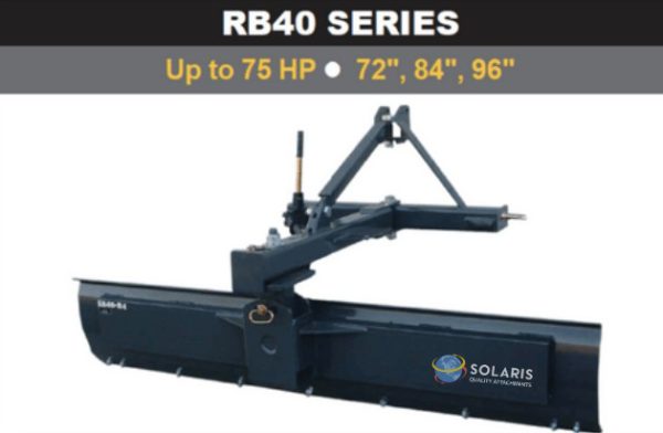Rear Blades | Tractor Attachments | Solaris Attachments