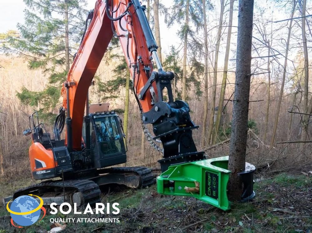 Solaris Heavy Duty Tree Shears - Solaris Attachments
