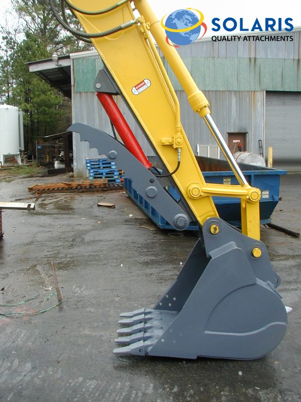 Weld-on/Stick-Mount Hydraulic Thumbs