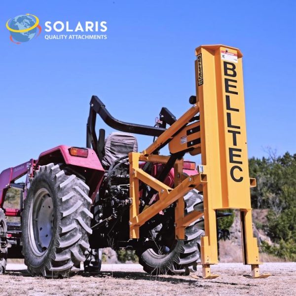 American Made Post Hole Digger for Tractors | Solaris Attachments