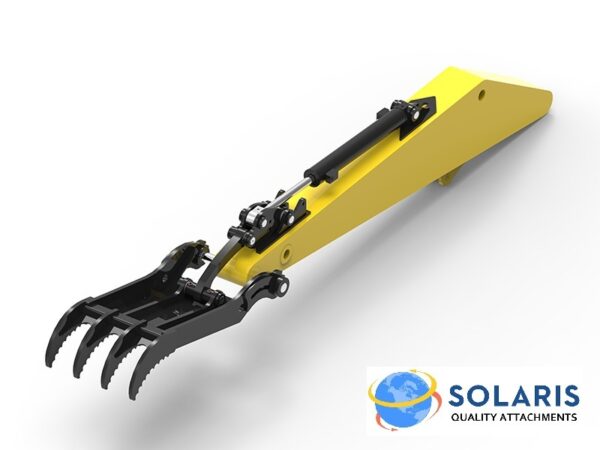 Versatile Hydraulic Thumb for Excavator & Backhoes | Solaris